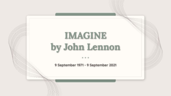 IMAGINE by John Lennon | Genially