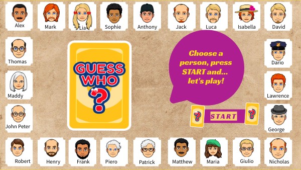 GUESS WHO! | Genially
