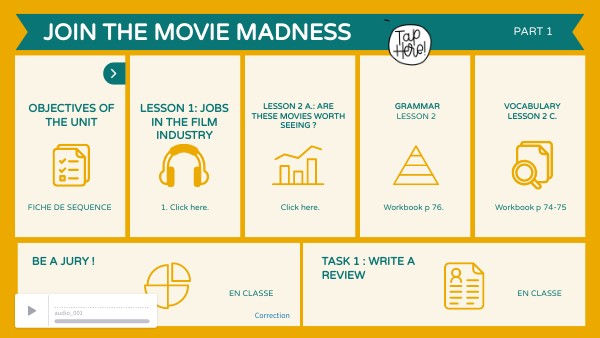 Join the movie madness PART 1
