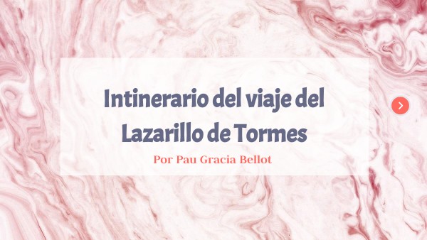 El viaje de Lázaro durante su vida | Genially