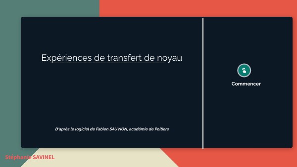 steph transfert de noyau | Genially