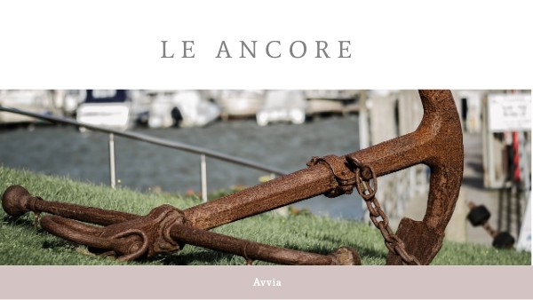 Le ancore | Genially