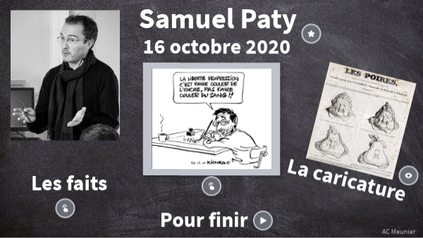 Hommage à Samuel Paty | Genially