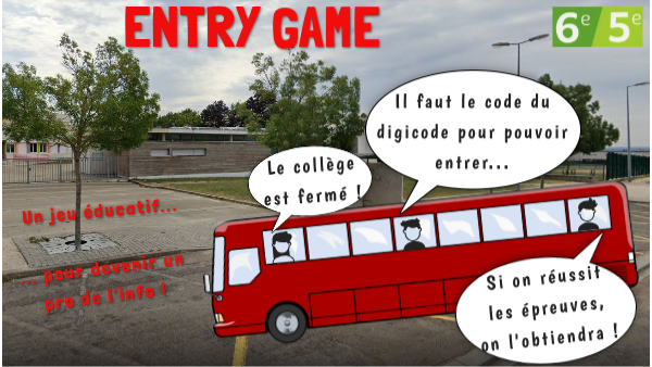 Entry game 6e 5e | Genially