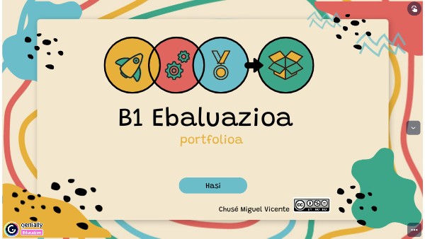 Ebaluazioa B1 ataza 1