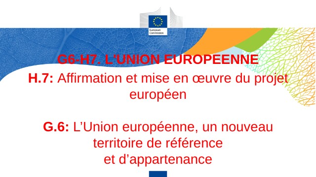 PTG - G6-H7. UE V2024 | Genially