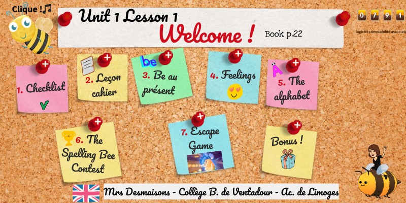 Welcome ! 6° | Genially