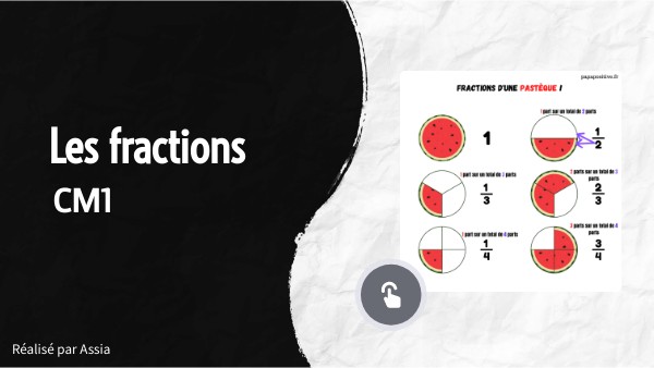 Genially- les fractions au CM1 | Genially