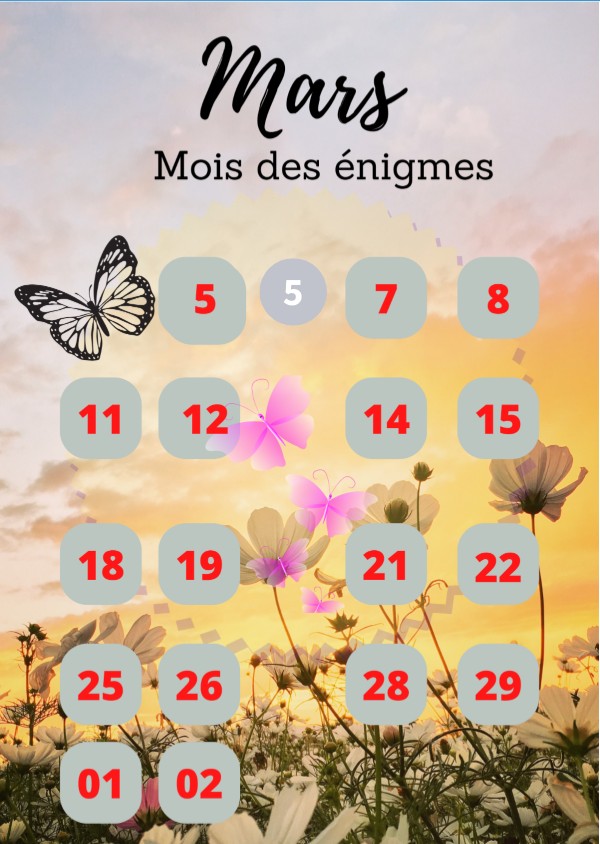 Calendrier énigmes 2024 | Genially