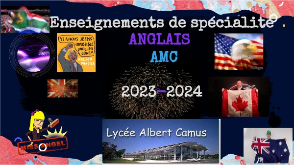 Présentation AMC Lycee Albert Camus Frejus | Genially