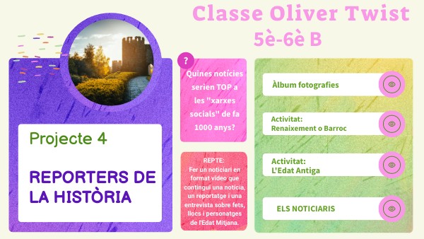 Projecte 4 - Oliver Twist | Genially