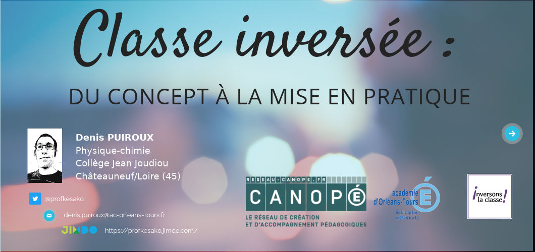 ATELIER INVERSÉ CANOPE Profs Docs Loiret 13 juin 2019 | Genially