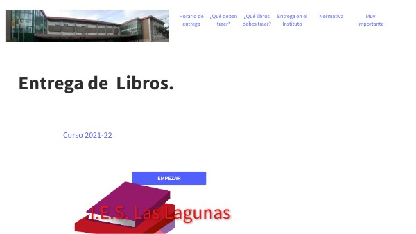 ENTREGA DE LIBROS 2020 | Genially
