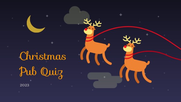 Christmas Pub Quiz 2023 Answers