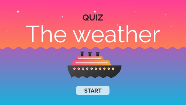 The weather | Genially