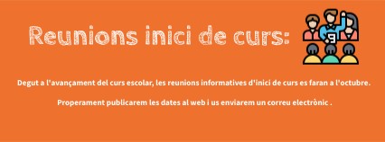 Reunions inici de curs 2023-2024 | Genially