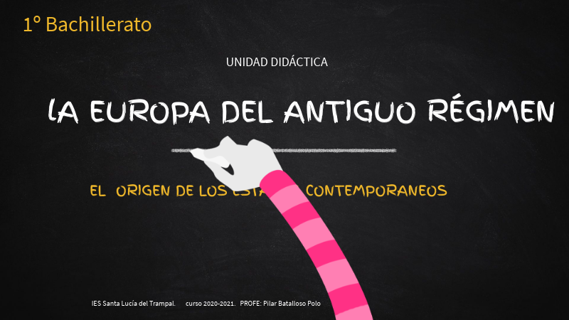 UD 1. EL ANTIGUO RÉGIMEN | Genially