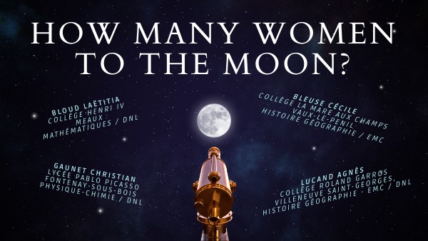 How Many Women To the Moon | Genially