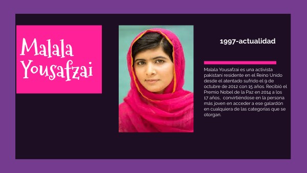 MALALA | Genially