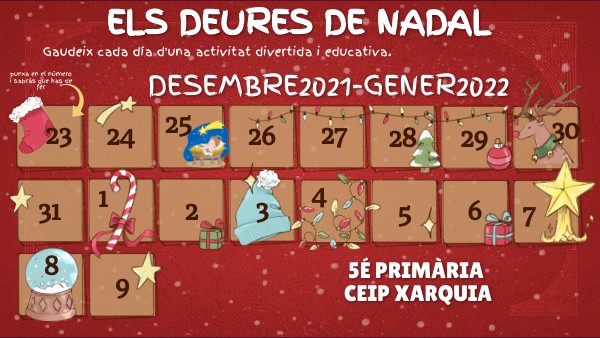 ELS ALTRES DEURES DE NADAL 5é XARQUIA | Genially