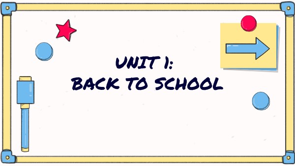 ENGLISH UNIT 1 | Genially