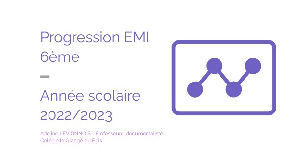 Copie - Progression EMI 6eme - Collège la Grange du Bois - 2020/2021