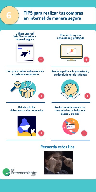 TIPS para realizar tus compras en internet de manera segura | Genially