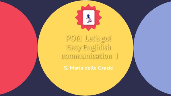 Pon Let's go! Easy English Communication 1