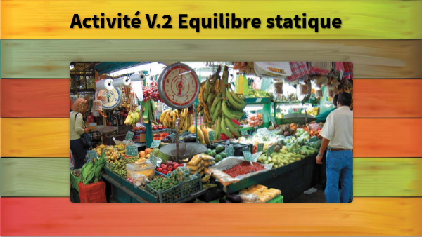 4e_Activité V.2 Equilibre statique