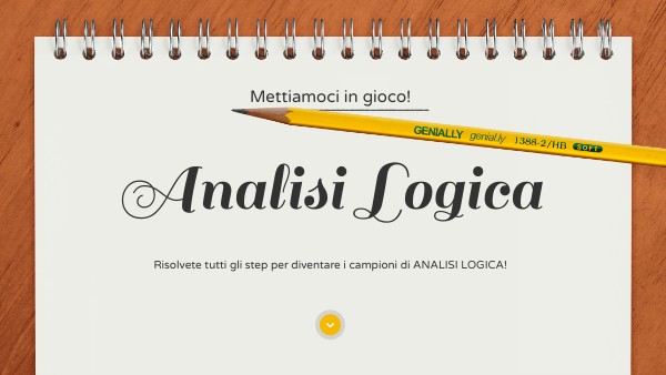 Analisi logica in Gioco | Genially