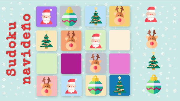 sudoku NAVIDAD