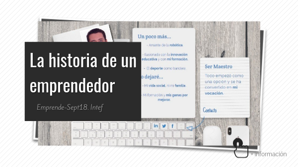 La historia de un emprendedor | Genially