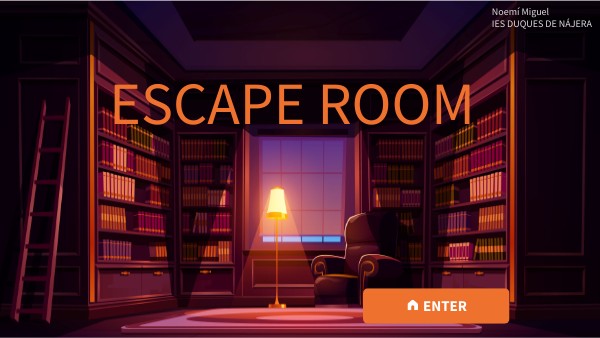 ESCAPE LIBRARY | Genially