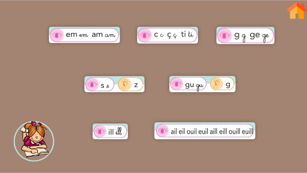 Pilotis exercices (période 5 : am/em à fin) | Genially