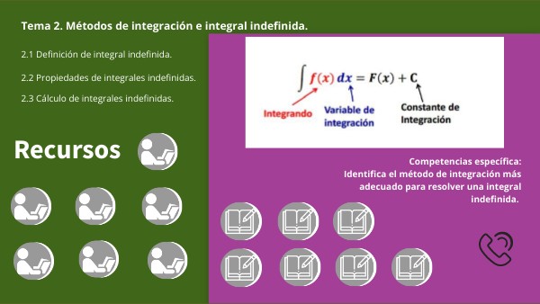 TEMA 2 CALCULO INTEGRAL | Genially