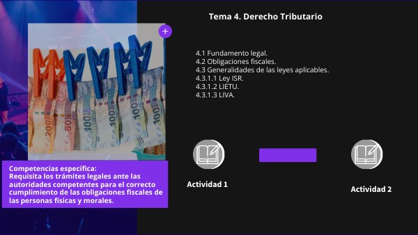 TEMA 4 MARCO LEGAL | Genially