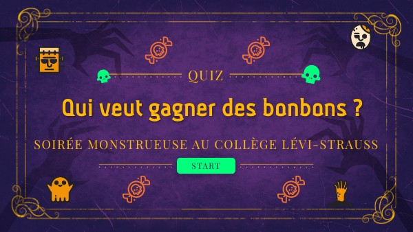 3Quiz MONSTRES | Genially