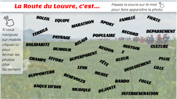 Route du Louvre : en images pour GP