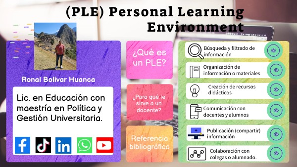 Personal Learning Environment (PLE) | Genially