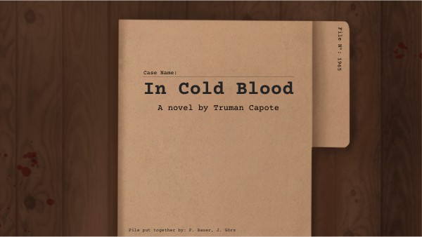 In Cold Blood