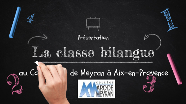 Classe BILANGUE Arc | Genially