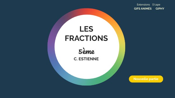 Fractions 5ème reuse | Genially