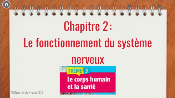 Chapitre 2 fonctionnement du système nerveux copie | Genially