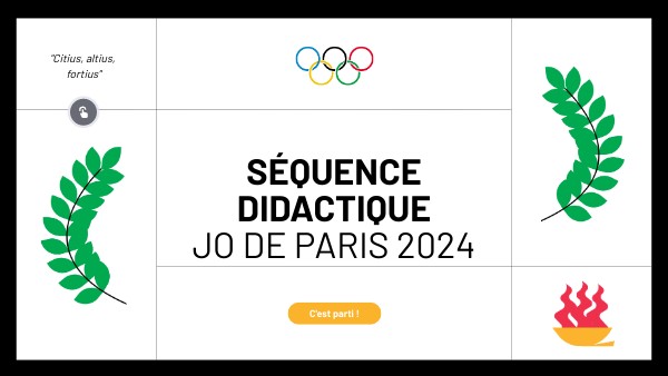 1-Séquence didactique sur les JO de Paris 2024 | Genially