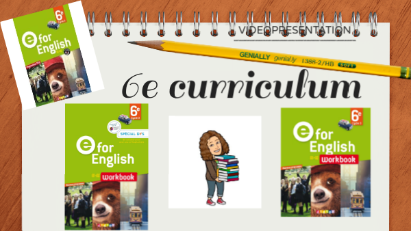 6e curriculum | Genially