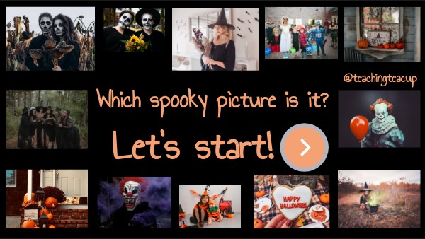 Spooky pictures | Genially