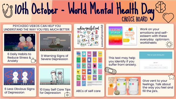 World mental health day | Genially