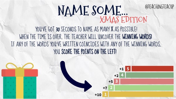 Name some... XMAS EDITION | Genially