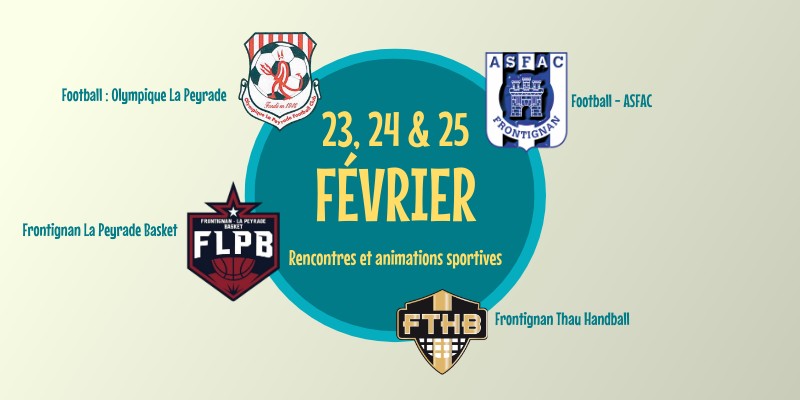 SPORTS FRONTIGNAN LA PEYRADE - 24 & 25 février | Genially