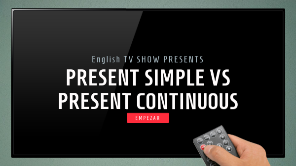 Present simple vs present continuous. | Genially